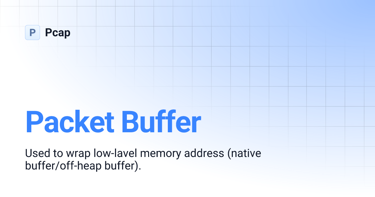 Packet Buffer | Pcap